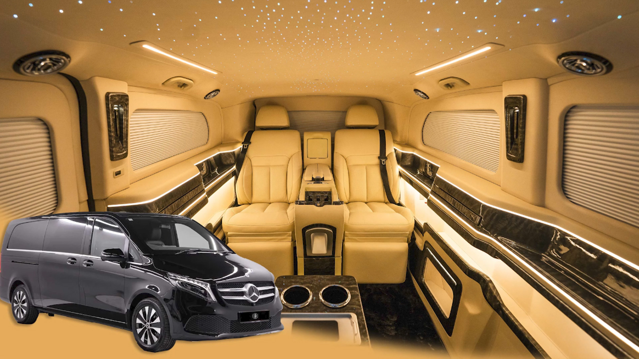 Luxurious Mercedes-Benz V-Class Modification - ART Touch Luxury Car Design